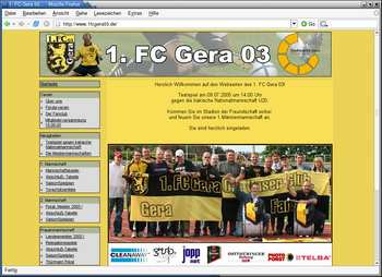 1.FC Gera 03 e.V. » Fußball-Verein » Daten & Infos 2025